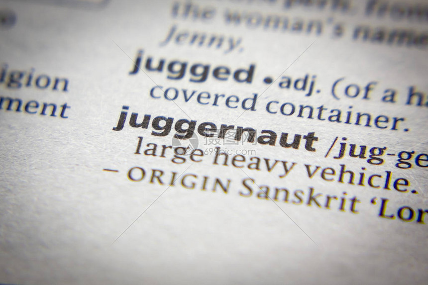 字典中的词汇或短语Jug高清图片下载-正版图片504119234-摄图网