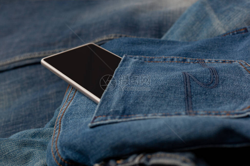 蓝色牛仔裤高清图片下载-正版图片504152161-摄图网