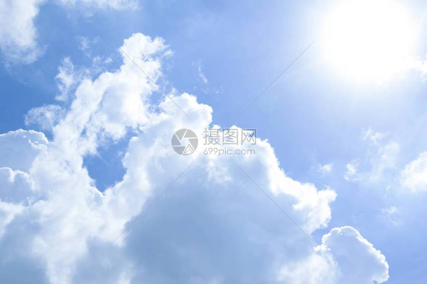 蓝天白云高清图片下载-正版图片504156987-摄图网