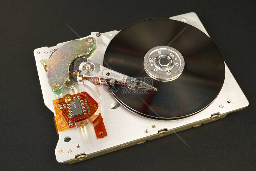 HDD硬盘硬盘驱动器或固定磁盘是一种机电数据存储设备高清图片下载-正版图片504159120-摄图网