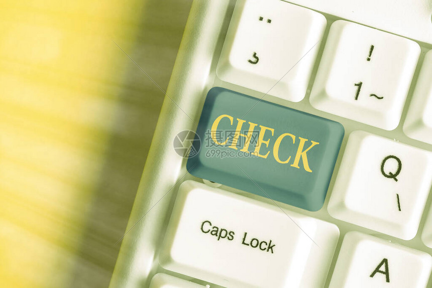 Check为测试准确质量或满意状况而进行检查的业务概念16226高清图片下载-正版图片504174555-摄图网