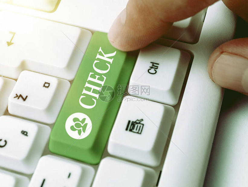 显示检查的文本符号商业照片文本检查以测试准确质量或令高清图片下载-正版图片504174586-摄图网