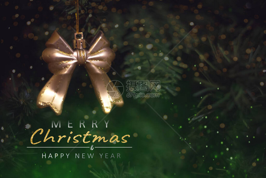 圣诞快乐和新年快乐有文字的高清图片下载-正版图片504215994-摄图网