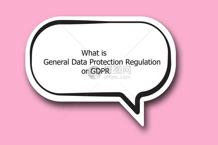 是什么是一般数据保护条例或GDPR高清图片下载-正版图片504244523-摄图网