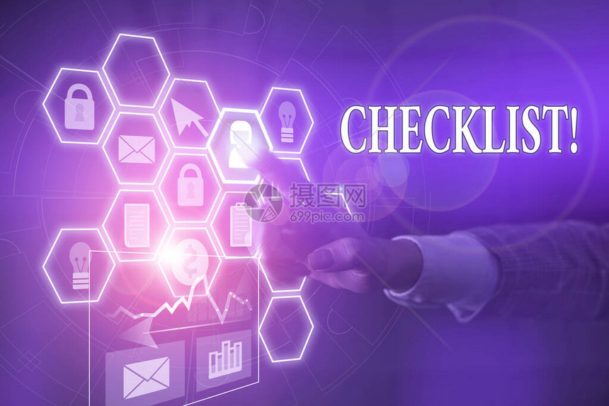 显示清单的书写笔记清单项目的商业概念需要做的事情或考虑的点图片照网络方案与高清图片下载-正版图片504250999-摄图网