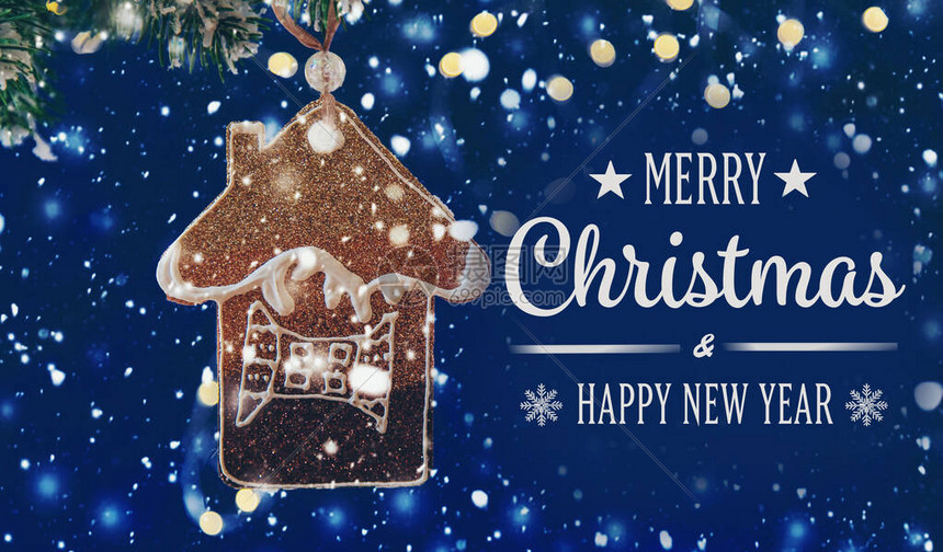 圣诞快乐和新年快乐节日贺卡模糊的b高清图片下载-正版图片504308770-摄图网