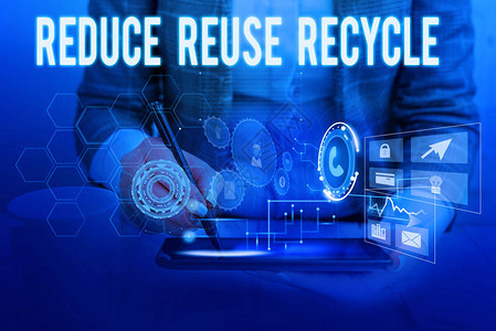 显示减少重复使用回收的书写笔记对环境负责的消费者行为的商业理念女穿着正式工作服出席使用高清图片下载-正版图片504322527-摄图网