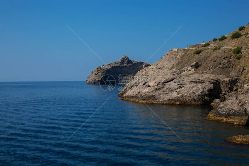 格鲁吉亚巴统平静的黑海高清图片下载-正版图片504338459-摄图网