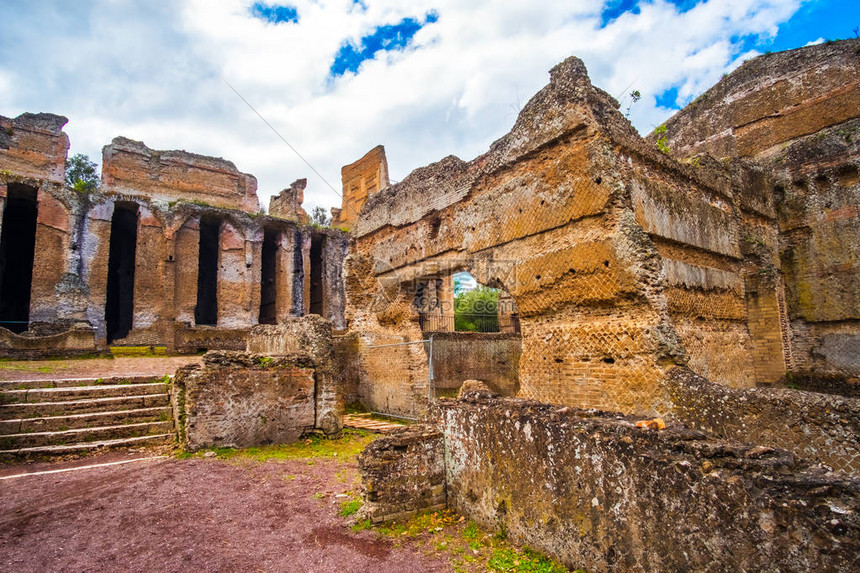 Tivoli罗马的VillaAdriana意大高清图片下载-正版图片504410555-摄图网