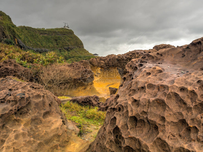 塔伊万Yehliu地公园的Mash高清图片下载-正版图片504415036-摄图网