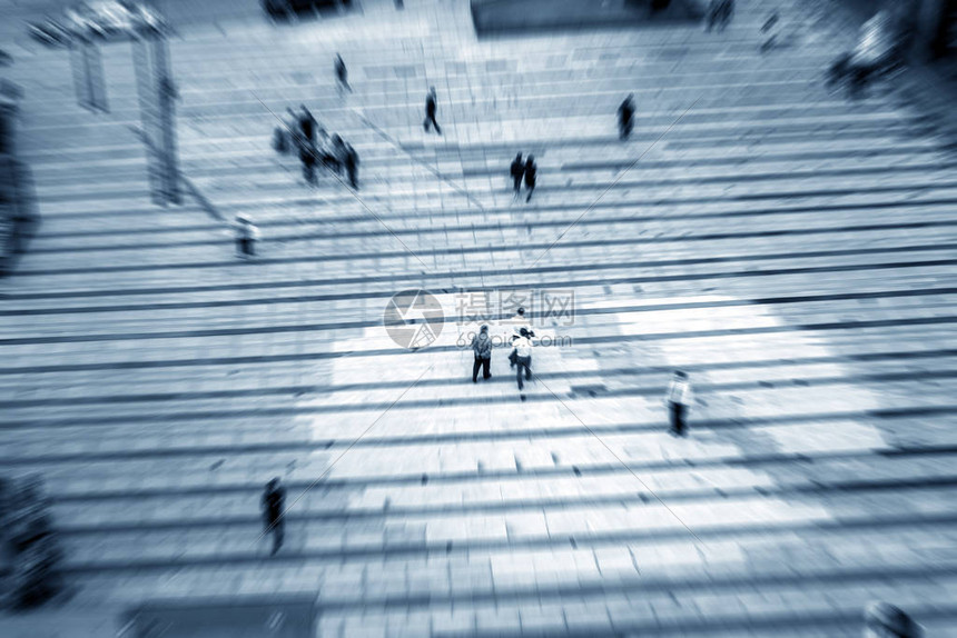 城市广场和人群江北新高清图片下载-正版图片504418119-摄图网