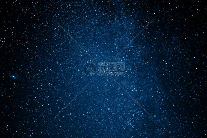 2020年的颜色经典蓝色星夜天空以潮时现代高清图片下载-正版图片504429595-摄图网