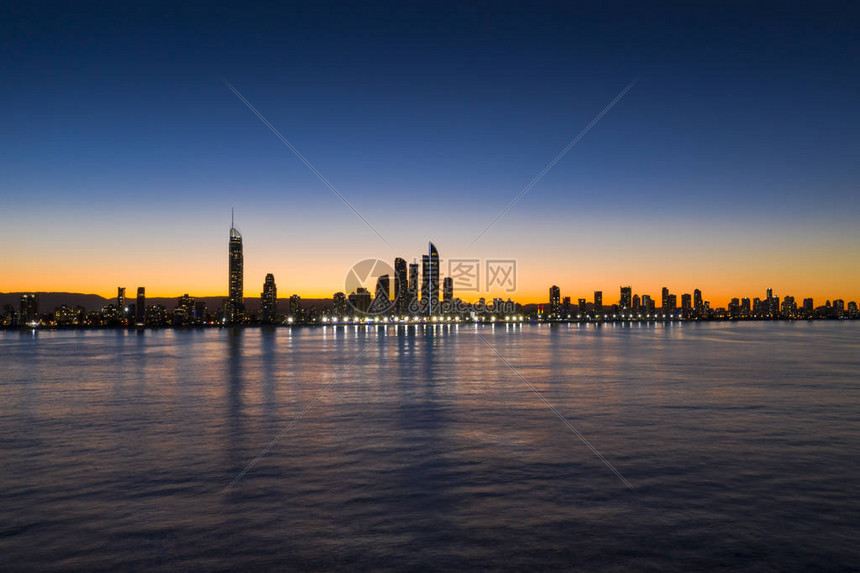 澳大利亚QLD黄金海岸市天线高清图片下载-正版图片504429792-摄图网