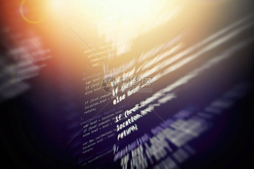 Cssjavascript和html的使用监控功能源代码特写抽象的it技术背景插画图片下载 正版图片504446107 摄图网