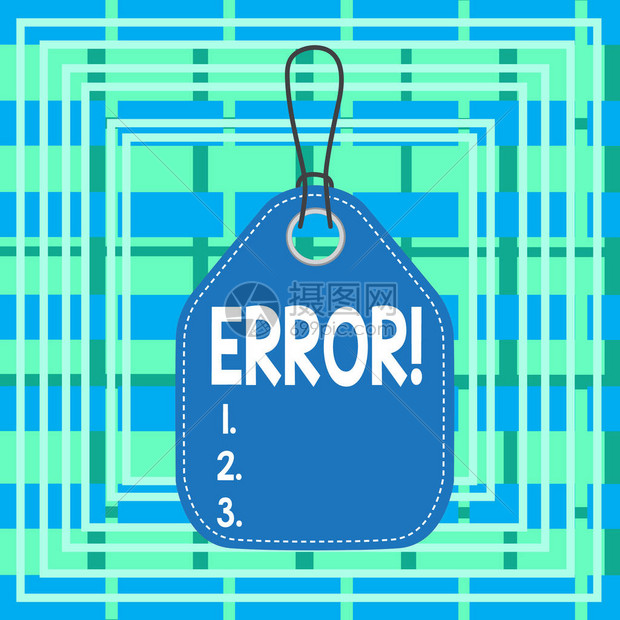 显示错误的文本符号商业照片文本状态或判断错误或程序错误条件空标签空白彩色背景标签矩高清图片下载-正版图片504457856-摄图网