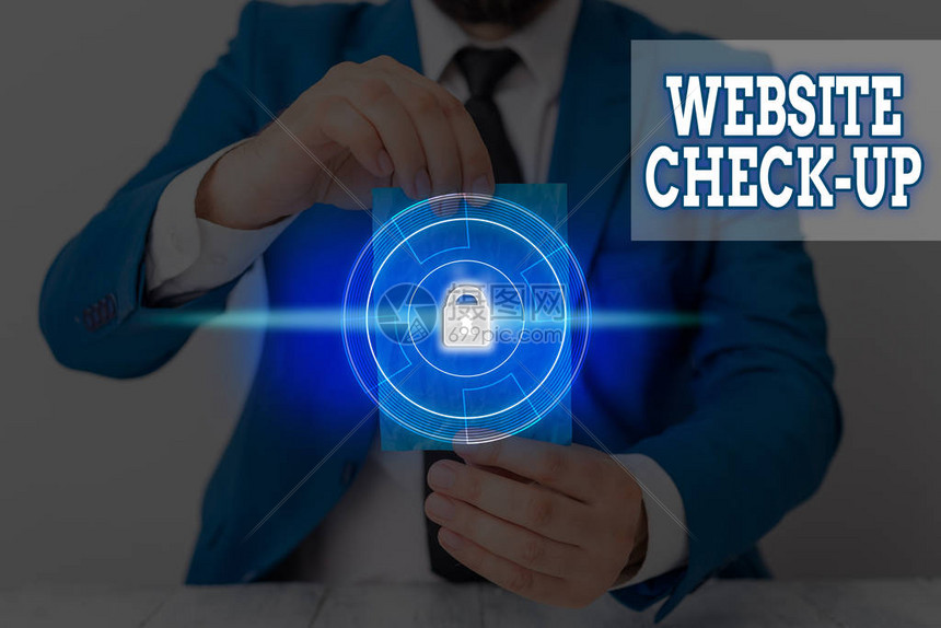 显示网站检查的书写笔记检查网站以查看是否正高清图片下载-正版图片504464434-摄图网