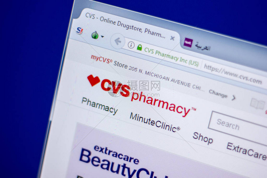 CVS网站主页高清图片下载-正版图片504475544-摄图网