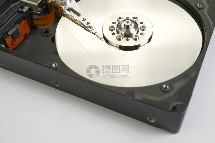 HDD硬盘内有磁盘和读高清图片下载-正版图片504486083-摄图网
