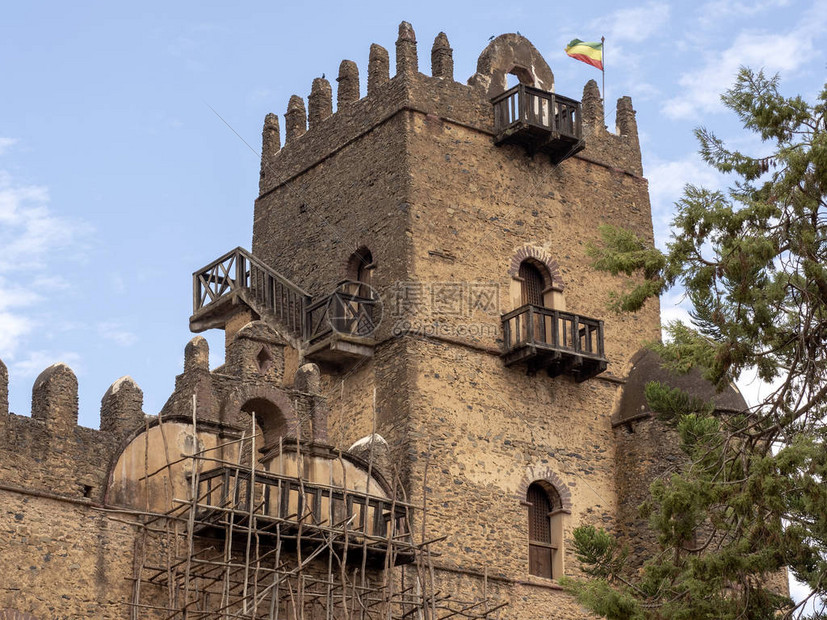 帝国宫殿综合体Fasil高清图片下载-正版图片504532799-摄图网