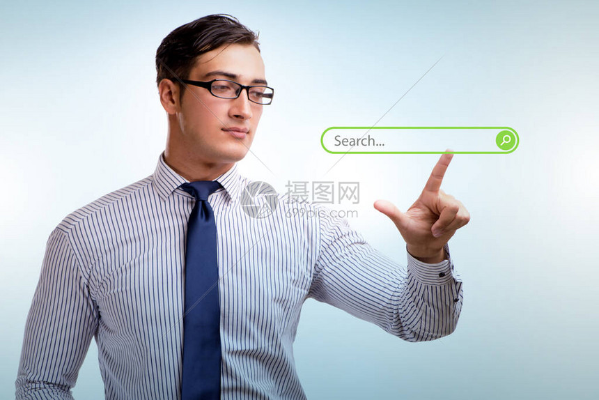 使用商人按钮搜索概念infot高清图片下载-正版图片504536636-摄图网