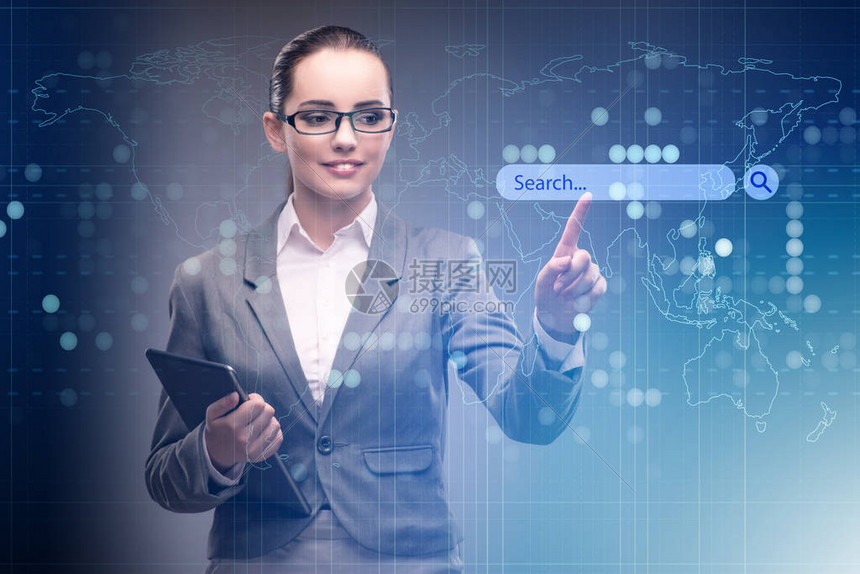 使用商人按钮搜索概念infot高清图片下载-正版图片504536683-摄图网
