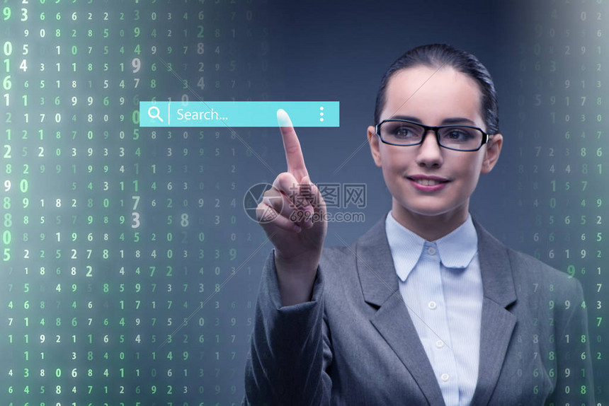 使用商人按钮搜索概念infot高清图片下载-正版图片504536692-摄图网