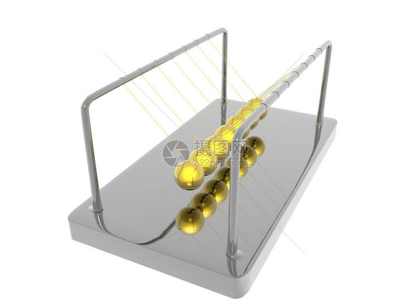 牛顿球作为钟摆高清图片下载-正版图片504541637-摄图网