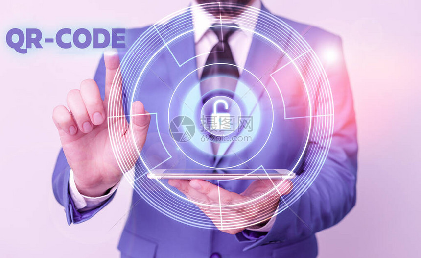 手写文本QrCode概念照片显示某类型矩阵条码的商高清图片下载-正版图片504593719-摄图网