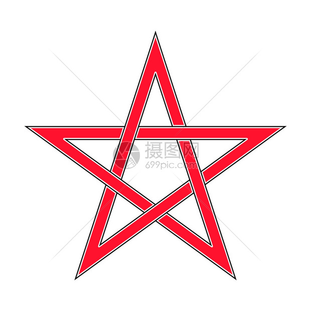 五角星符号的插图插画图片下载 正版图片504646501 摄图网