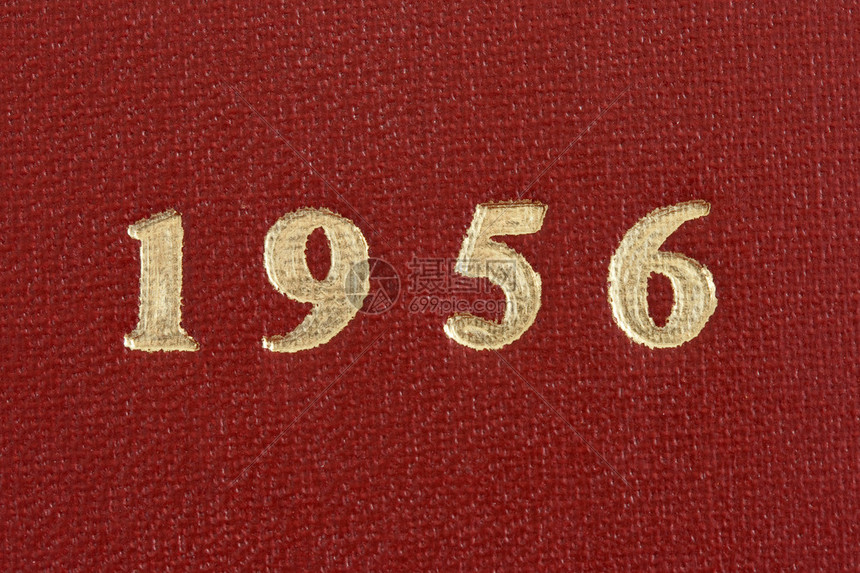 1956年的号码印在红色高清图片下载-正版图片504705493-摄图网