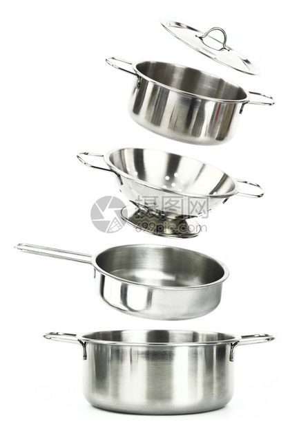 不锈钢厨具组高清图片下载-正版图片504707184-摄图网