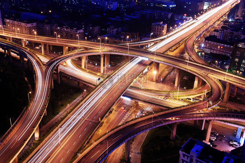 杭州的一个路口高清图片下载-正版图片504715551-摄图网