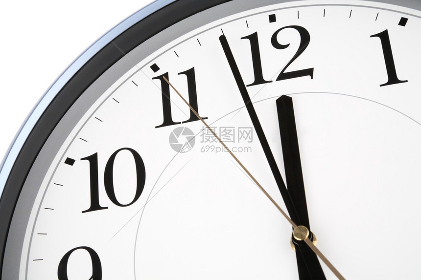 孤立的时钟表盘特写焦点在十二点高清图片下载-正版图片504738503-摄图网