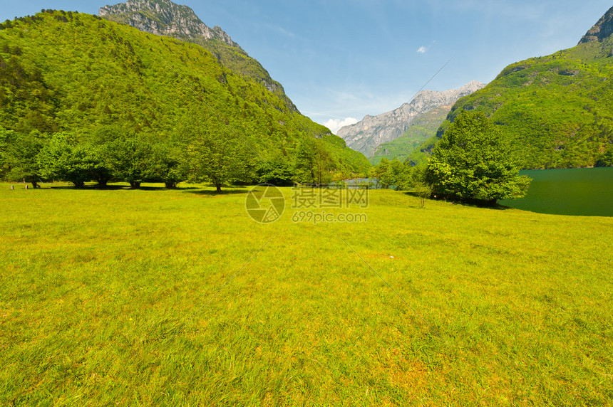 多洛米特人湖中的Lagode高清图片下载-正版图片504759257-摄图网