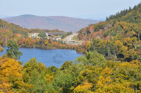 美国新罕布什尔州白山森林内弗朗哥尼亚诺奇州公园Cannon高清图片下载-正版图片504836167-摄图网