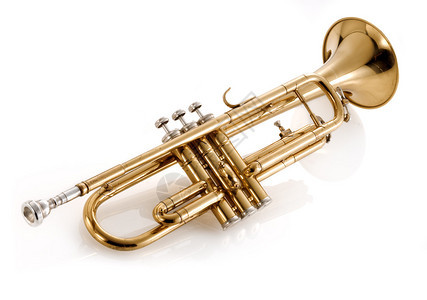 白色背景上的老经典小号高清图片下载-正版图片504842313-摄图网