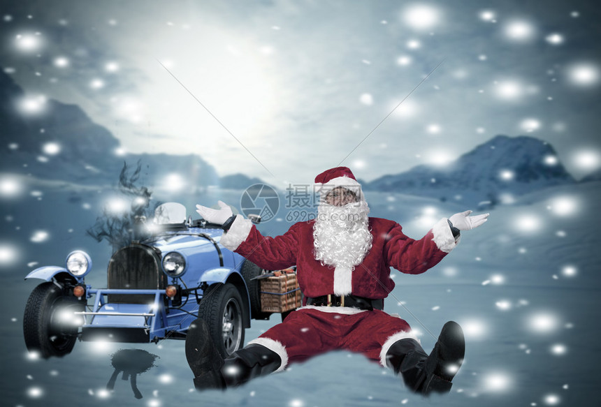 圣诞节圣诞老人高清图片下载-正版图片504845687-摄图网