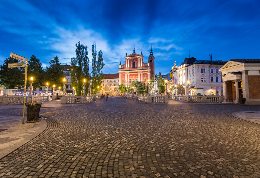 斯洛文尼亚首都卢布尔雅那Ljub高清图片下载-正版图片504903605-摄图网