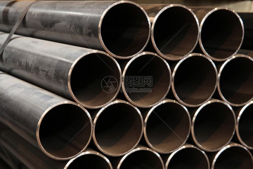 工厂生产的钢管高清图片下载-正版图片504911491-摄图网