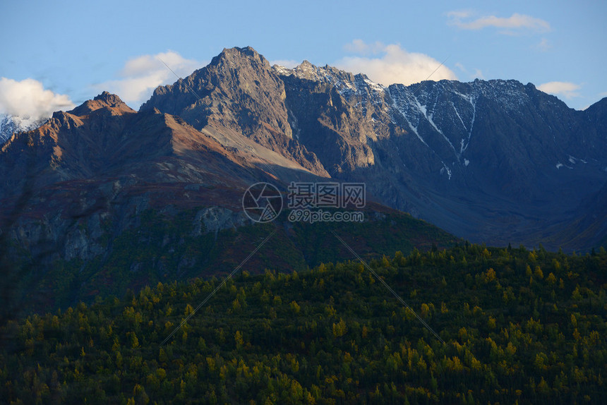 Chugach森林中高清图片下载-正版图片504942116-摄图网