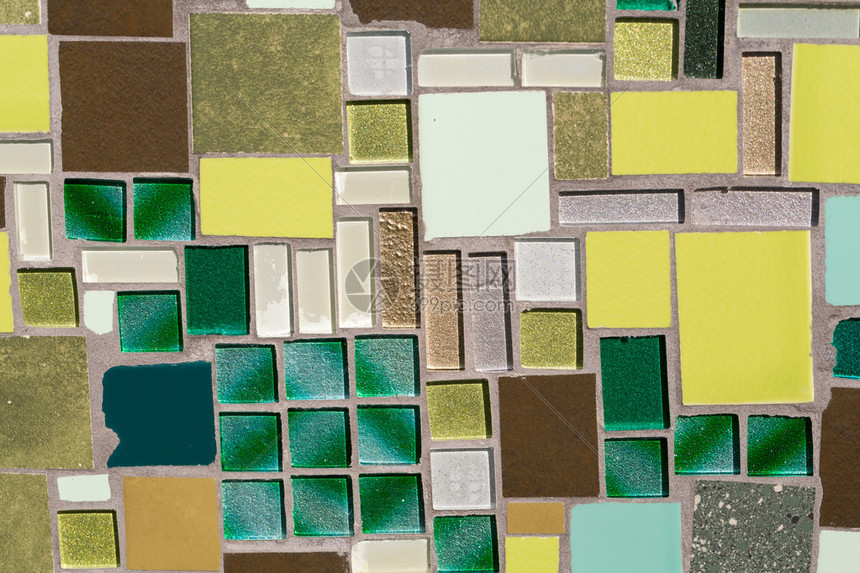 墙上多彩的马赛克抽高清图片下载-正版图片504954313-摄图网