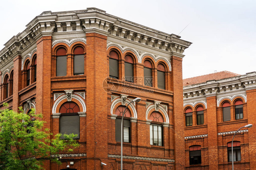 马德里传统古董城市建筑M高清图片下载-正版图片505101308-摄图网