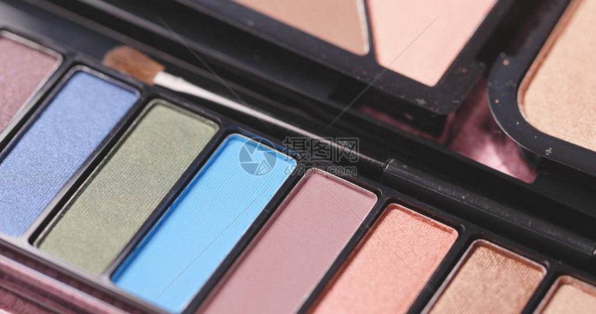 专业化妆眼影盘高清图片下载-正版图片505106102-摄图网