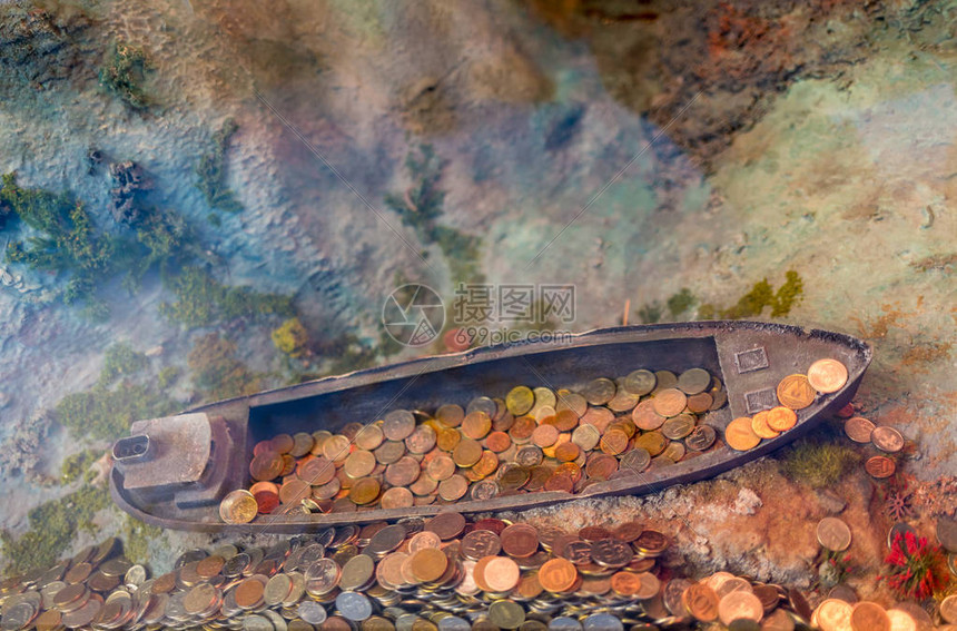 大型人工礁石的水下残骸GrandMock博物馆高清图片下载-正版图片505185054-摄图网