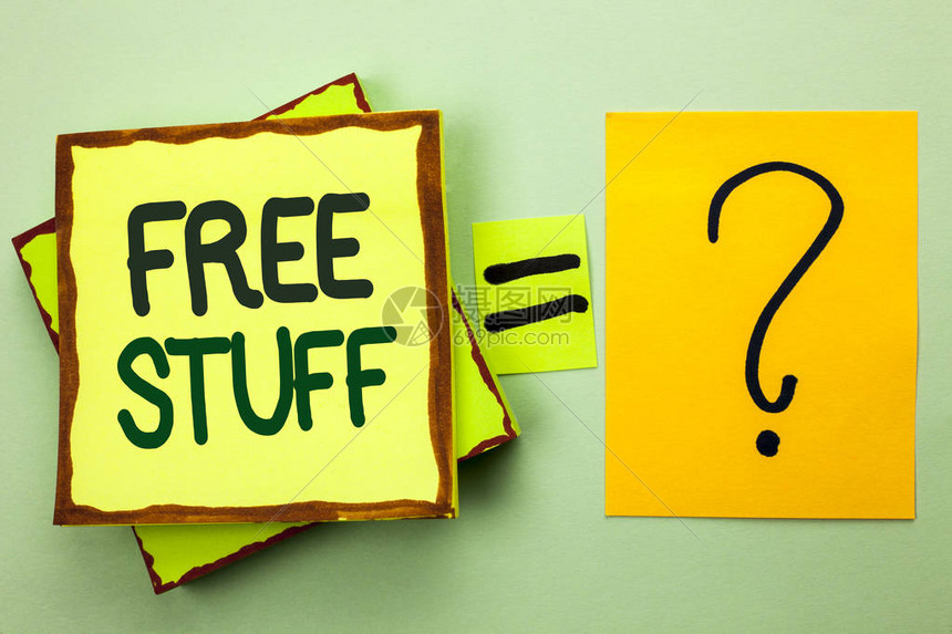 手写文字书写免费的东西概念含义免费无偿书面堆叠便签纸浅高清图片下载-正版图片505198954-摄图网