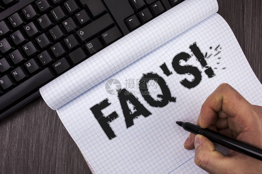 表示Faqs的动机呼吁商业照片文本为网上产品解答了多个问题高清图片下载-正版图片505224487-摄图网