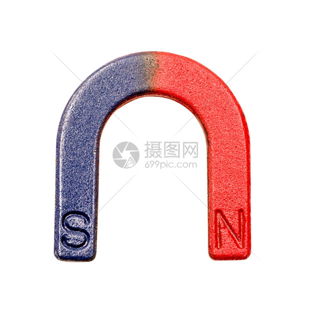U形磁铁在白色背景与高清图片下载-正版图片505269810-摄图网