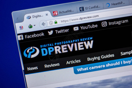 DPreview网站主页高清图片下载-正版图片505287449-摄图网