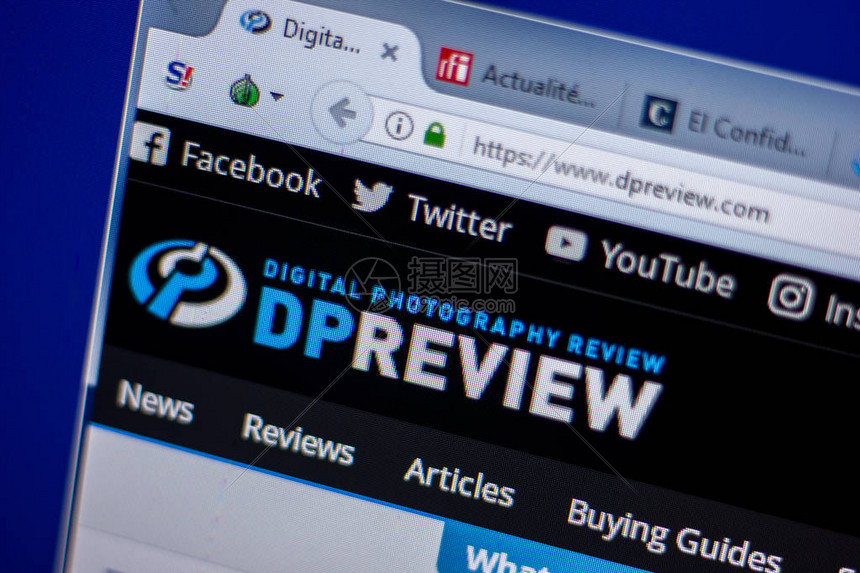 DPreview网站主页高清图片下载-正版图片505287449-摄图网