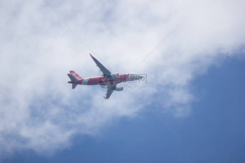 泰国Airasia的HSBBD空中客车A320200高清图片下载-正版图片505289154-摄图网